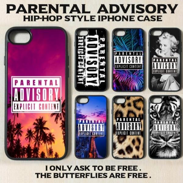 Parental Advisory Explicit Content スマホカバー[対応機種] iPhone 15 / 15Pro / 15Pro Max / 15Plus14 / 14Pro / 14 Pro Max / 14 Plus ...