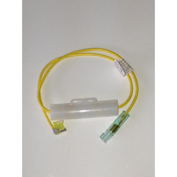 ●ネコポス対応商品（送料330円）●低背20A＋リード線＋10Aヒューズ付＋ギボシ端子メス●アマチュア無線 モービル機の電源が簡単に取れます