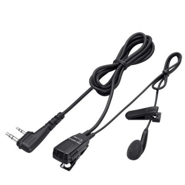 ネコポス対応商品（送料330円）イヤホンはダイナミックインナーイヤータイプを標準装備PTTスイッチを装備マイクケース部に装着用クリップを装備コネクター形状：2ピンスリムL型コネクターケーブル長：約1m重量：約35gID-52/ID-51PL...