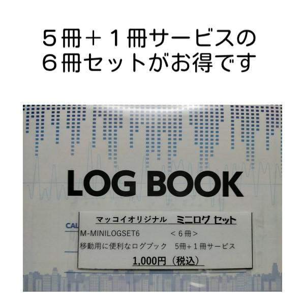 ●ネコポス対応商品(送料330円)※3組以上のご注文は宅配便での発送となります。ご了承ください。ハムショップマッコイオリジナルミニログセット５冊+１冊サービスとなっております。セットでのご注文がお得です。１ページ１０局、１冊で１５０交信の記...