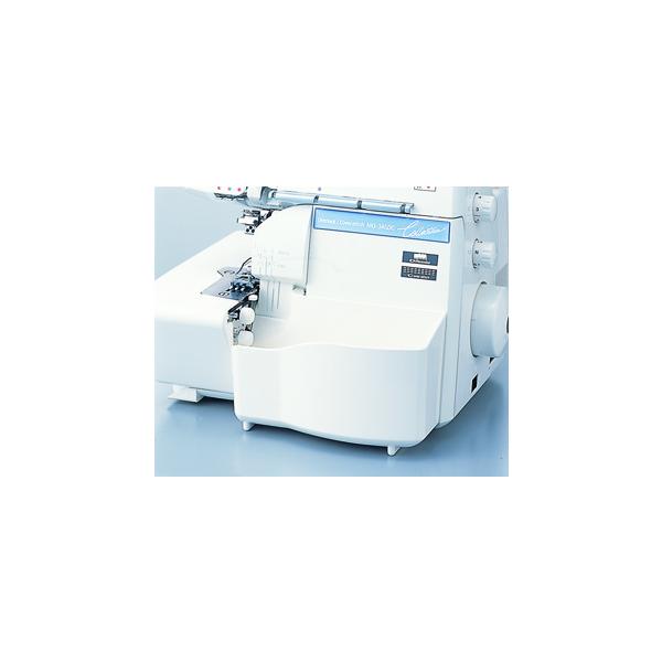 ロックミシンでカットされた布くずを散らすことなく受けることができます。【対応機種】MO-345DC,MO-345DCN