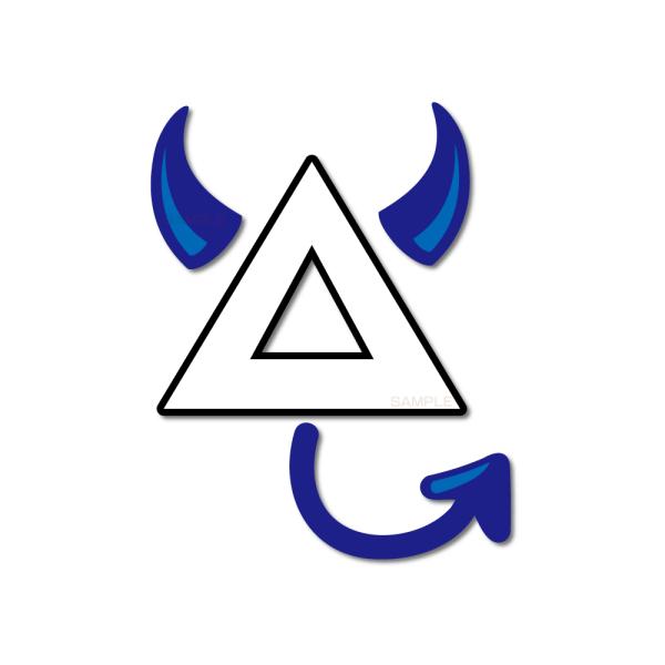 ※画像1枚目が商品です※原付一種との差別化に。排気量が「50ccを超え125cc以下」のエンジンを搭載したバイクは原付二種となります。三角マークは付けることを強制されてはいませんが、一種と間違われる、なんてことを防ぐ効果があります。反射素材...