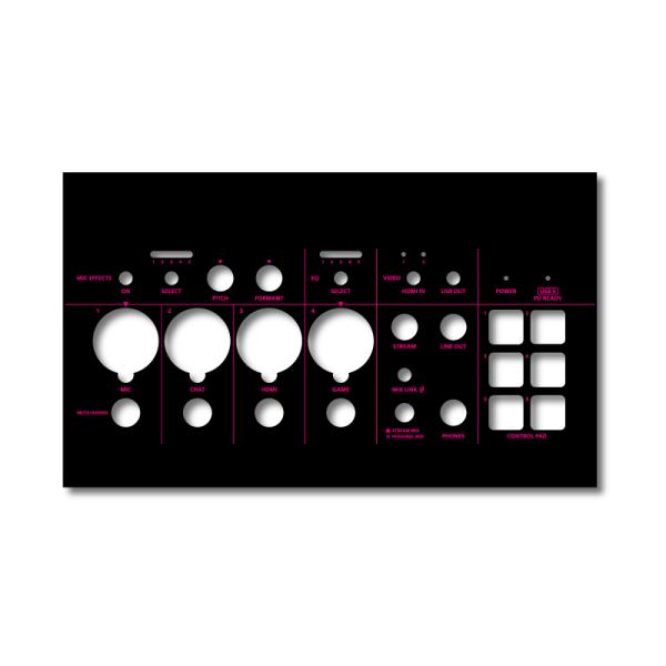 ローランドBRIDGECAST Xのカスタムスキンステッカーです。取り外し可能なパネルに直接貼る事ができるので個性的な1台にできます。もちろんキズ防止にも。既存のパネルに物足りなくなったら思い切ってオリジナルにカスタムしちゃいましょう!!★...