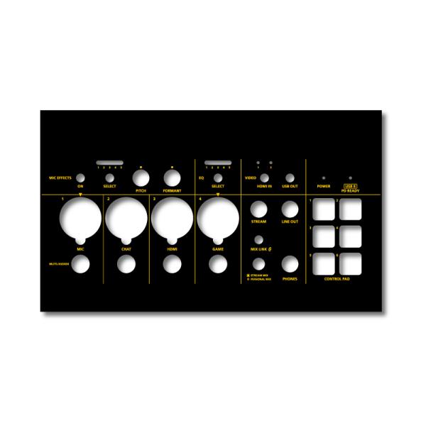 ローランドBRIDGECAST Xのカスタムスキンステッカーです。取り外し可能なパネルに直接貼る事ができるので個性的な1台にできます。もちろんキズ防止にも。既存のパネルに物足りなくなったら思い切ってオリジナルにカスタムしちゃいましょう!!★...