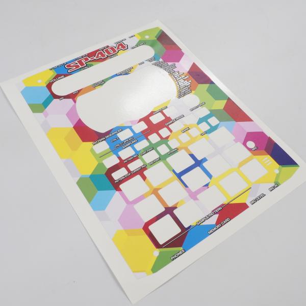 ローランドSP-404サンプラーのカスタムスキンです。カラフルなハニカムで作成しました。ロゴはSP-404ですが、消すことも出来るのでご要望欄でお知らせください。ご要望が無い場合はロゴありで発送します。既存のパネルに物足りなくなったら思い切...