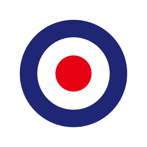 ※1枚※シンプルなターゲットマークステッカー防水なので屋外でも問題なく使用できます。ちょっとあいたスキマなどにいかがですか。サイズ：大・7cmステッカー以外は商品に含まれません。素材は塩ビで曲面にも貼りやすく、切り抜き済みなので貼るだけ!ラ...