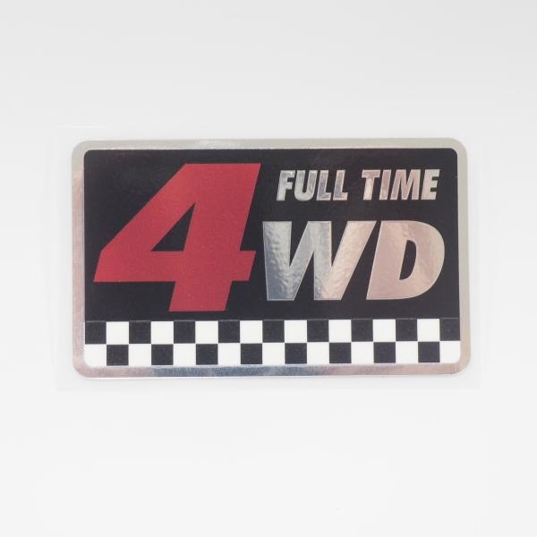 かっこいいミラー素材の四駆ステッカーです。オフ車のステッカーコレクションにも。邪魔にならない丁度いい大きさです。ステッカー１枚でちょっとしたドレスアップができます。サイズは横10cm、縦6cm程度です。デカール以外の商品は含まれません※ご注...