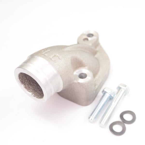 RIMINI Lambretta Center製のインマニです。取り付け穴ピッチは対角で約63mmですので200シリンダー用です。RT195等にも使用可能です。 キャブレター接続部径は34mmです。ジョイントラバー次第でいろいろなキャブが使...