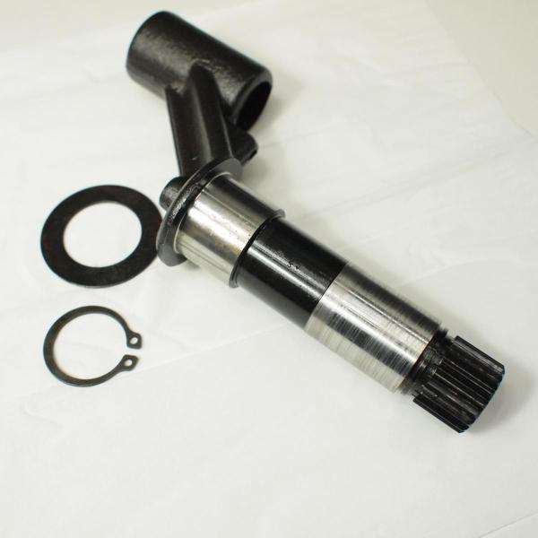 EVERGREENのキックスターターシャフトです。 LI-1/LI-2/TV-2用です。スプラインに溝が無いタイプです。1型/2型でも3型用が付いていることもありますので、手元の車両をご確認の上ご判断をお願いします。 弊社でも何度か使ってい...