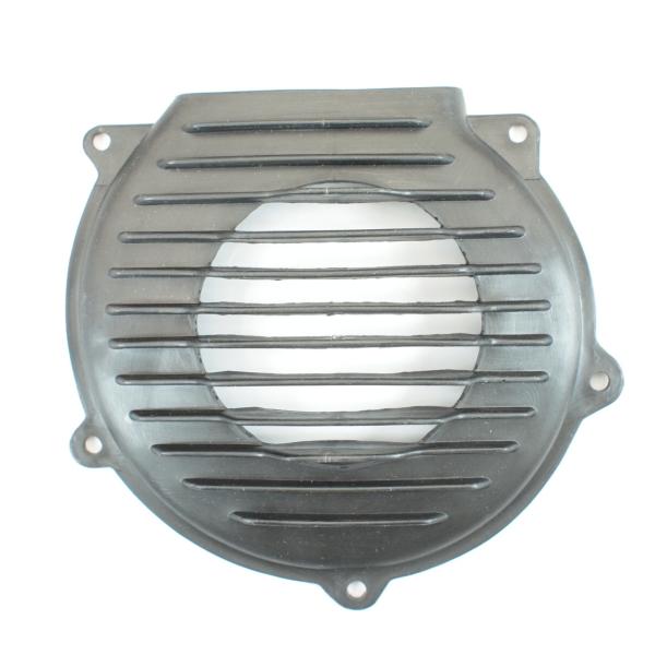 Lui 75 cc系のファンカバーです。樹脂製で割れやすく、破損で補修して使用されている車両も多いです。casa Lambrettaのリプロ品です。レストア車にもおすすめのパーツです。※ファンがギリギリになる為、ファンに当たってしまうことも...