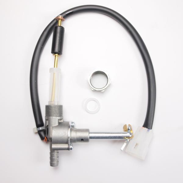 ランブレッタ1/2/3型用コックです。フューエルセンサー付きで、出口が下のスタンダードタイプです。ボアアップ車向けのファストフローコックです。ノーマル車でも問題なく使用できますが、ノーマルコックではガソリンが追いつかない車両には必需品です。...