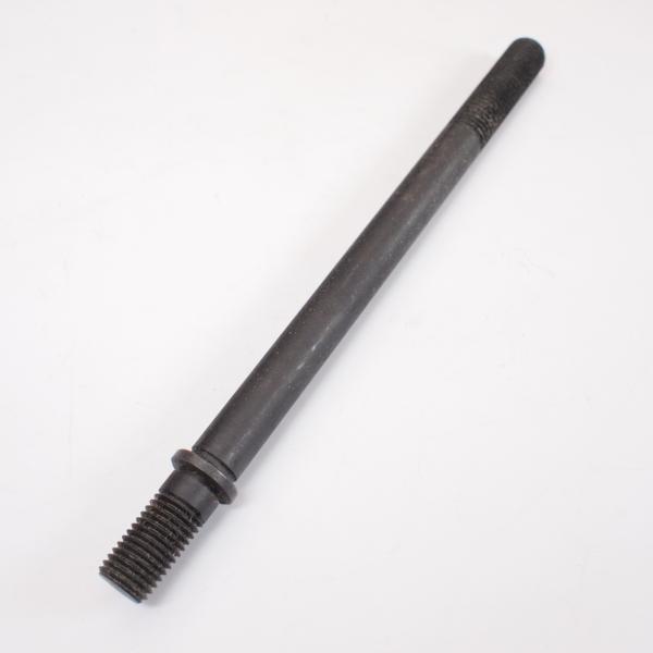 casa Lambretta製のランブレッタ用アクスルシャフトです。ディスクブレーキ用となります。TV-2はドラムですが、ディスクと同じフォークリンクが使われており、このタイプが採用されています。シャフトにフランジの有るタイプです。 錆びて...