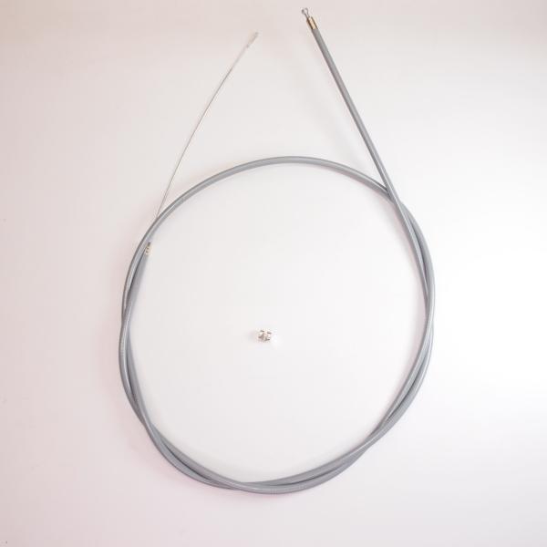 BGMブランドのフロントブレーキケーブルです。インナーケーブルが1.5mm、アウター6mmのタイプなので1-3型に使用できます。アウターにはPTFE層があり、摩擦が少なく動作もスムーズです。古くなってしまったケーブルをアウターごと交換すれば...