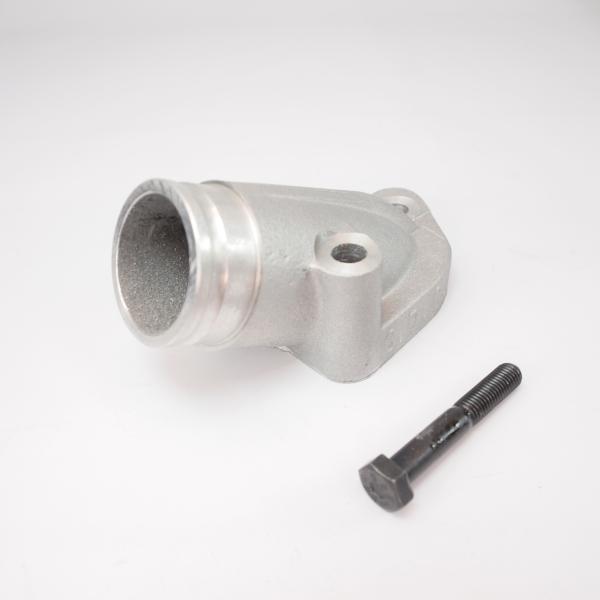 マロッシのランブレッタ用のインマニです。取り付け穴ピッチは対角で約56mmですので125-175シリンダー用です。 キャブレター接続部内径は30mm、外径は36mmです。ジョイントラバー次第で PWK28、PHBH28、PHBH30、VHS...