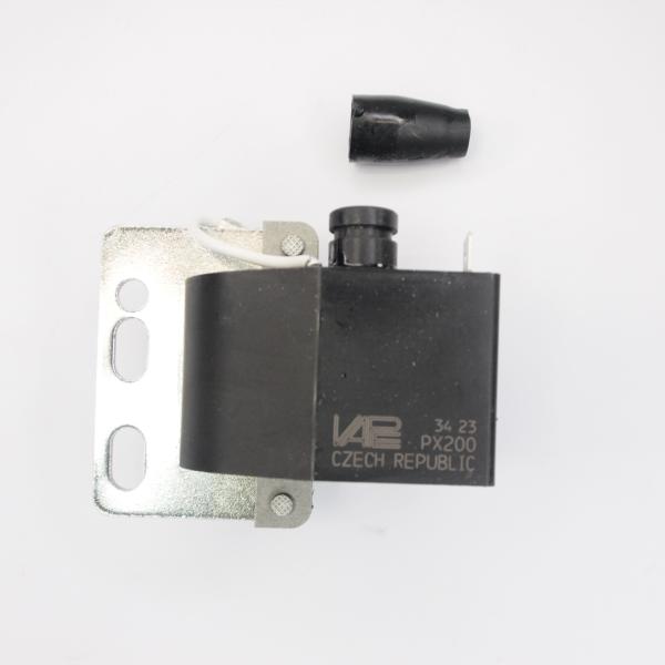 VAPEのイグニッションコイルです。16種のカーブが選択できる、CDIユニットが別体タイプの物に使用するコイルです。プログラマブルタイプ、プリセットタイプ共通のパーツです。コイルのみです。イグニッションユニットは別売となります。抵抗値は1次...