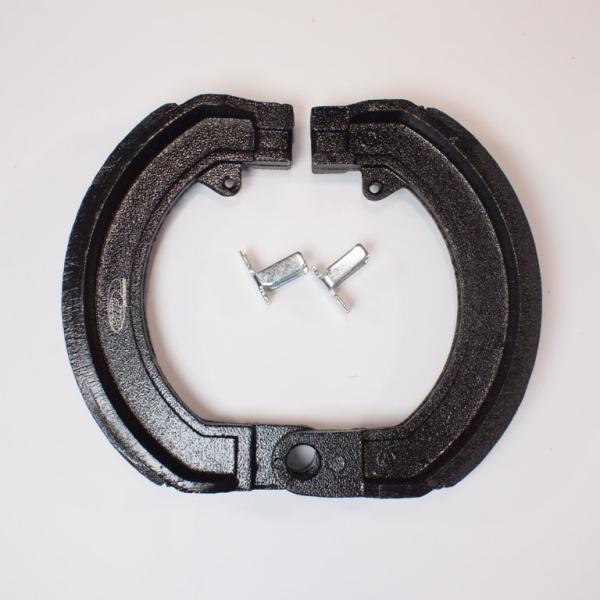 125 GT-TS/150GS-Sprint V/160GS/180SS/Rally等のフロント150 GS VS1-4T/VDT1S/VD/VGLA等のリア適合につきましてはサイズを参考にご判断をお願いします。シュー幅24ミリです。1シー...