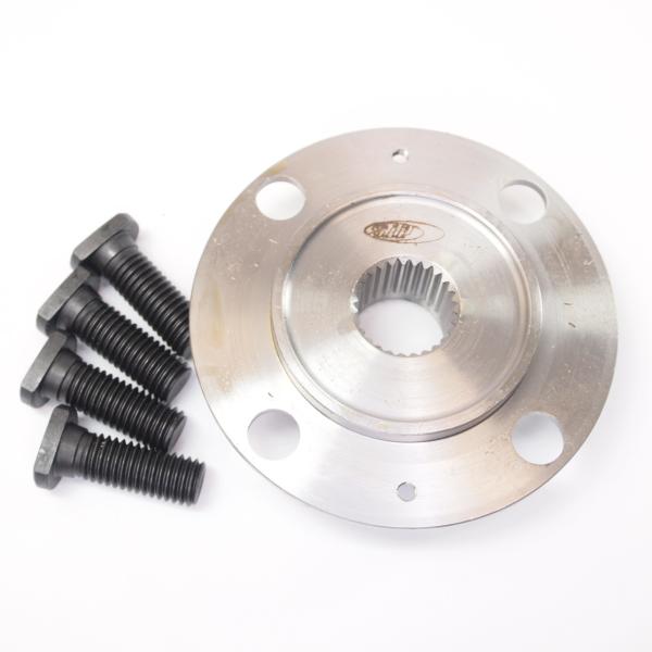 SIPのリアドラムブレーキシーティングです。高精度なCNC加工品で、純正品に比べねじれにも強くなっています。スタッドは4穴、M10x21.5mm(スペーサーを併用し、ワイドタイヤが使用できるスポーツバージョン)です。セレーションは細かいタイ...