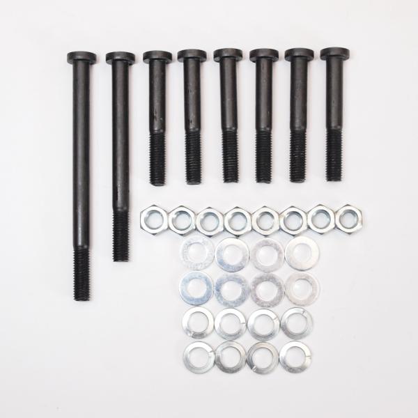 BGM製のエンジンケースのボルトセットです。1984以降のPX、COSA使用できます。高強度スチール（10.9）製で、防錆の為に黒化処理がされています。ナット類は亜鉛めっき処理です。オリジナルのボルトを元に製作されているbgmオリジナル品で...