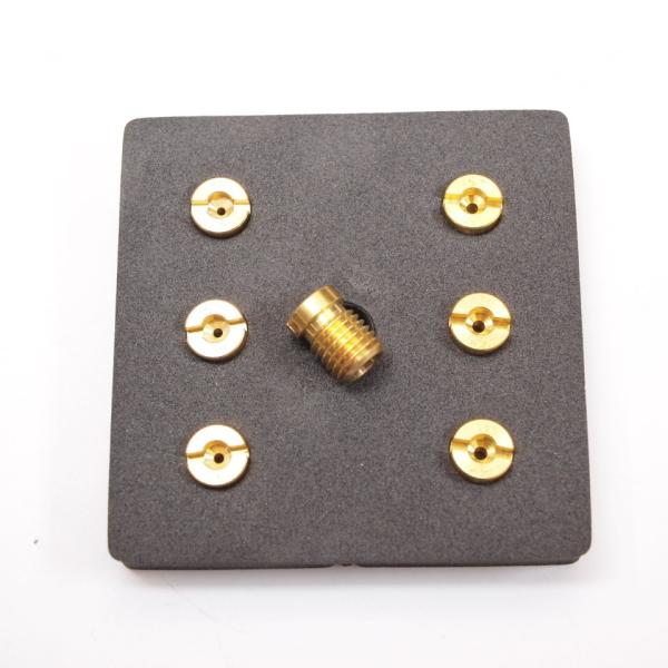 BGMのデロルトSI24/24G用です。T5に使われているキャブ用の社外ジェットです。 120以外は、デロルト、ピアジオからは入手できないです。セット内容は　120-130-140-150-160-170-180　以上の7個です。全長11m...