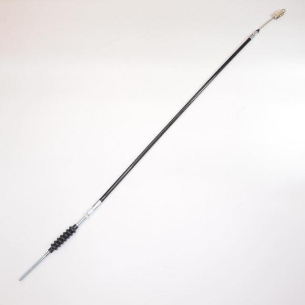 ★Z1/Z2のワイヤー式バックステップのリアブレーキ用ワイヤーです。ノーマルが短めなので、ノーマルより5センチロングの物を作ってもらいました。端から端まで約90センチです。もちろんJMCを通して製造してもらっておりますし、日本製のワイヤーで...