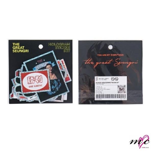 SEUNGRI HOLOGRAM STICKER SET |K-POP韓流グッズ K-POP SEUNGRI BIG BANG スンリ 公式グッズ [THE GREAT SEUNGRI] ステッカー■構成■・ステッカーセット■サイズ■・12...