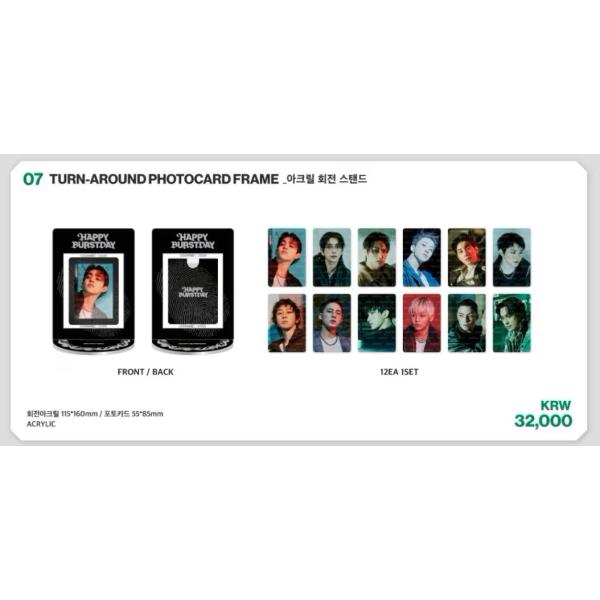 ■構成 / サイズ■- ACRYLIC- PHOTO CARD※輸入品のため、配送中に箱が破損している場合がごく稀にございますが商品自体は特に問題ございません。 ご理解の程よろしくお願い致します。