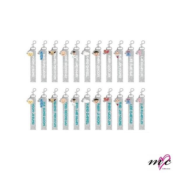 WANNA ONE 公式グッズ【POP-UP STORE】ストラップキーリング（ホワイト/アクア）|K-POP韓流グッズ K-POP WANNA ONE 公式グッズ【POP-UP STORE】韓国公式 STRAP KEYRING ストラップ...