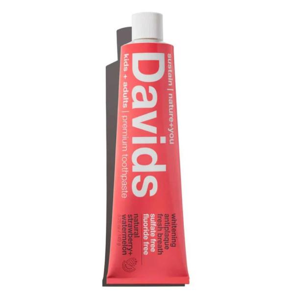 Davidsホワイトニングトゥースペーストは、食品グレードの天然原料をベースとし、自然な甘さとさわやかなフレッシュフレーバーのホワイトニング歯みがき粉です。ブラッシングにより「歯を白くする・歯垢を除去する・歯石の沈着を防ぐ・口臭を防ぐ」効果...