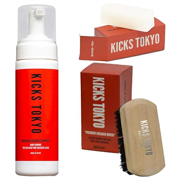 【スニーカー用シャンプー】スニーカーの汚れが激落ちする、洗浄力が強いスニーカー用プレミアムシャンプー。キメの細かいフォーム泡が、スニーカーにこびりついたガンコな汚れをしっかりと洗い落とします。フォーム（ムース）タイプのため、泡立ちが良好。ス...