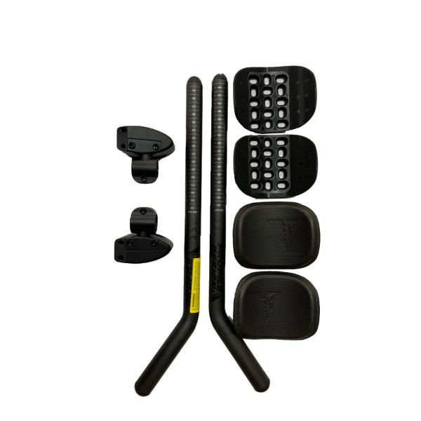 Timemachine Road01に使用されているICS Aeroハンドルに対応したTTエクステンションセット。ベース：414g、アームレストセット：155g、エクステンションバー：200g (サンプル実測値) ■ご注意■ ●ご注文後の返...