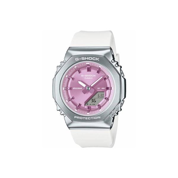 【送料無料】 カシオ G-SHOCK スポーツウォッチ 20気圧防水 デジタル アナログ 腕時計 Gショック 限定モデル (GM-S2110-7A6JF) 針退避機能 ストップウォッチ カウントダウンタイマー ダブルLED ライト付き ラン...