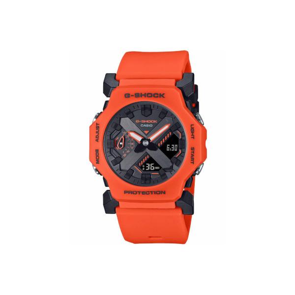 【送料無料】 カシオ G-SHOCK スポーツウォッチ 20気圧防水 メンズ デジタル アナログ 腕時計 Gショック 限定モデル (GA-2300FL-4AJF) ストップウォッチ カウントダウンタイマー LED ライト付き ランニングウォ...