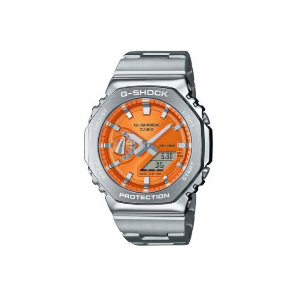 【送料無料】カシオ G-SHOCK スポーツウォッチ 20気圧防水 デジタル アナログ 腕時計 文字盤 見やすい 蓄光 夜光時計 (GM-2110D-4AJF) 針退避機能 ストップウォッチ カウントダウンタイマー ダブルLED ライト付き...