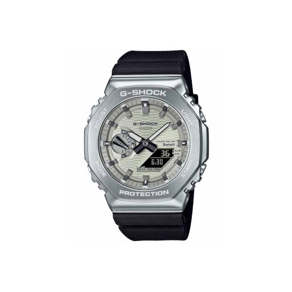 【送料無料】 カシオ G-SHOCK スポーツウォッチ 20気圧防水 ソーラー メンズ デジタル アナログ 腕時計 Gショック 限定モデル (GBM-2100A-8BJF) ストップウォッチ タイマー モバイルリンク機能 LED ライト付き...