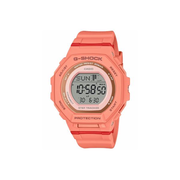 【送料無料】 カシオ G-SHOCK スポーツウォッチ 20気圧防水 デジタル 腕時計 レディースサイズ (GMD-B300SC-4JF) モバイルリンク機能 歩数計測機能 200ラップ ストップウォッチ カウントダウンタイマー LED ラ...