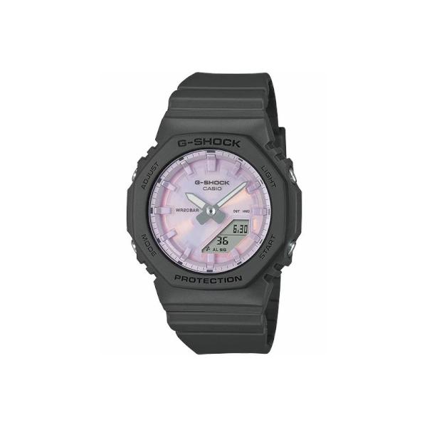 【送料無料】 カシオ G-SHOCK スポーツウォッチ 20気圧防水 デジタル アナログ 腕時計 限定モデル (GMA-P2100PC-1AJF) 針退避機能 ストップウォッチ タイマー LED ライト付き ランニングウォッチ カシオ マラ...