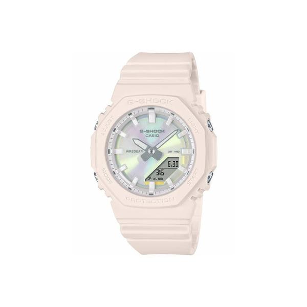 【送料無料】 カシオ G-SHOCK スポーツウォッチ 20気圧防水 デジタル アナログ 腕時計 限定モデル (GMA-P2100PC-4AJF) 針退避機能 ストップウォッチ タイマー LED ライト付き ランニングウォッチ カシオ マラ...