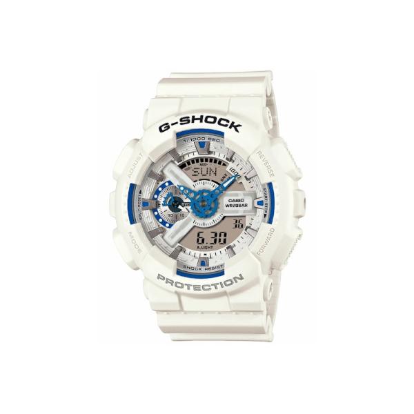 【送料無料】 カシオ G-SHOCK スポーツウォッチ 20気圧防水 デジタル アナログ 腕時計 Gショック 限定モデル (GA-110HDS-7AJF) 速度計測機能 1/1000秒 ストップウォッチ カウントダウンタイマー LED ライ...