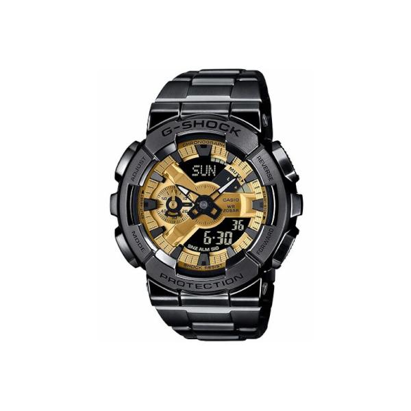 【送料無料】 カシオ G-SHOCK スポーツウォッチ 20気圧防水 デジタル アナログ 腕時計 文字盤 見やすい 蓄光 夜光時計 (GM-110BD-1A9JF) 速度計測機能 ストップウォッチ カウントダウンタイマー LED ライト付き...