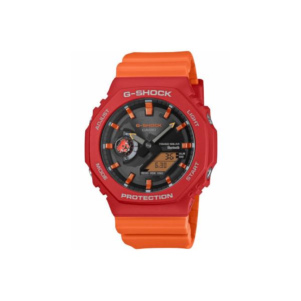 【送料無料】 カシオ G-SHOCK スポーツウォッチ 20気圧防水 ソーラー メンズ デジタル アナログ 腕時計 Gショック 限定モデル (GA-B2100DF-4AJR) ストップウォッチ タイマー モバイルリンク機能 LED ライト付...