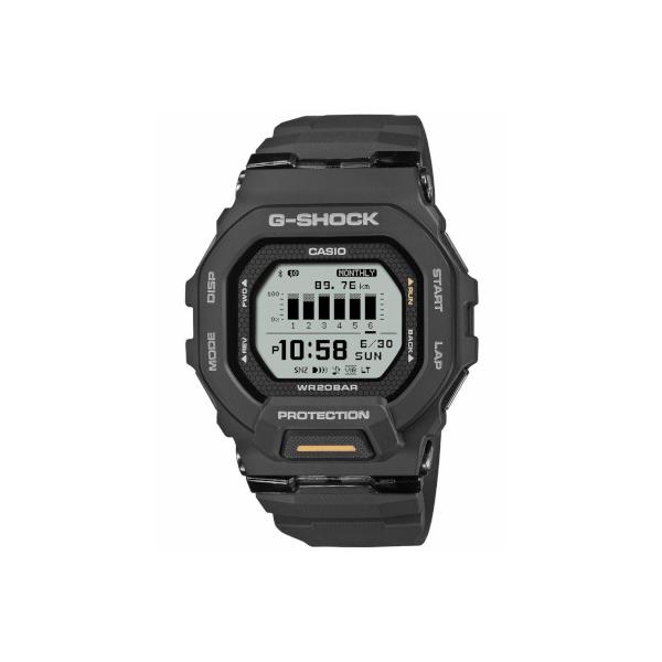 【送料無料】 カシオ G-SHOCK スポーツウォッチ 20気圧防水 デジタル 腕時計 文字盤 見やすい スマートウォッチ (GBD-200-1A1JF) モバイルリンク機能 バイブレーション機能 ストップウォッチ タイマー LED ライト...