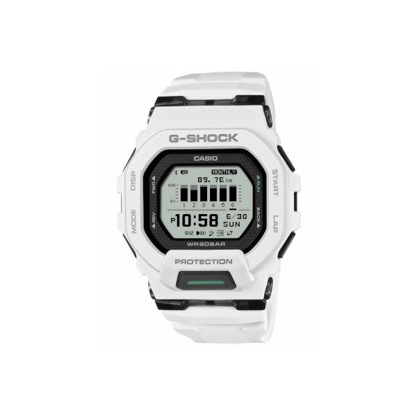 【送料無料】 カシオ G-SHOCK スポーツウォッチ 20気圧防水 デジタル 腕時計 文字盤 見やすい スマートウォッチ (GBD-200-7JF) モバイルリンク機能 バイブレーション機能 ストップウォッチ タイマー LED ライト付き...