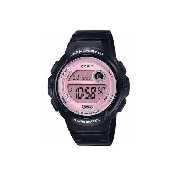 【送料無料】カシオ スポーツウォッチ 10気圧防水 レディース デジタル 腕時計 (LSD25JU01) 60ラップ ストップウォッチ カウントダウンタイマー LED ライト付き ランニングウォッチ カシオ CASIO 海外限定 マラソン ...