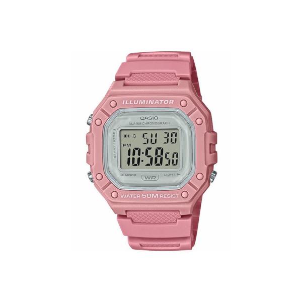 【送料無料】 カシオ スポーツウォッチ 5気圧防水 メンズ デジタル 腕時計 おしゃれな ピンク (WSD24MY10) ストップウォッチ 日付 曜日 カレンダー アラーム LEDライト付き ランニングウォッチ カシオ CASIO 海外限定...