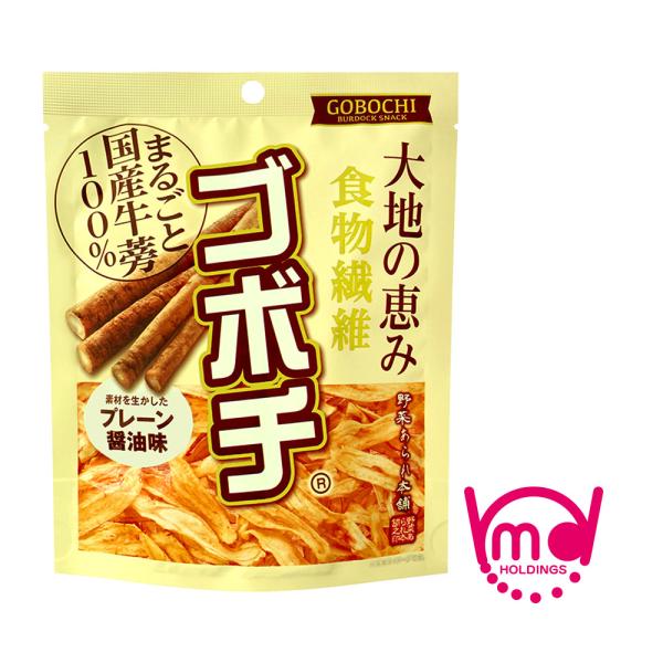 【ゴボチ プレーン醤油味】原材料はすべて国産のものを使用し、無添加にこだわったごぼうチップスです。国産ごぼうのスライスをそのまま素揚げし、醤油で風味豊かに仕上げました。素材のおいしさをそのまま生かしたチップスで、おやつとしてはもちろん、料理...