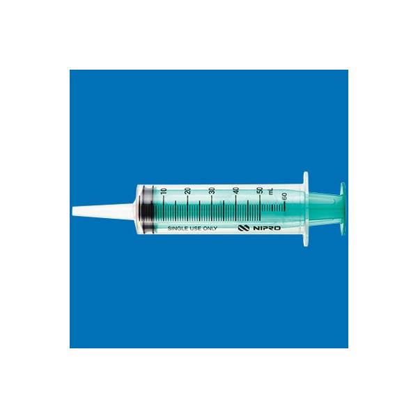 ・カテーテル用テーパを有するニプロ製品に接続することができます。・視覚的に確認しやすいようにプランジャ（押子）を着色（緑色）しています。サイズ：30mL8本バラ売り