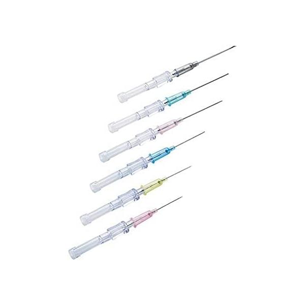 特徴加工精度の優れたフッ素樹脂製ですので折れ曲がりが無く、安全性に優れています。カテーテル針基は半透明でカラーコード表示し、血液の逆流も容易に確認できます。仕様品名：NIC*20X3/4カテーテルゲージ：20Gカテーテル長さ(mm)：19入...