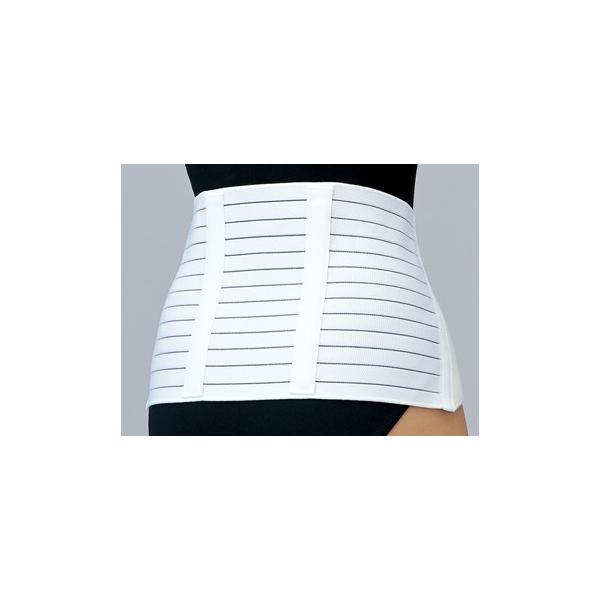 腰にフィットするS字軽量ステー2本内蔵。装着時の動きやすさを重視したシンプル設計。伸縮部分には肌触りのよい吸湿性素材を採用。箱は折りたたんで発送します。