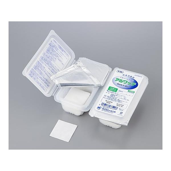 特徴使い残しのない少量パック。手指・皮膚の洗浄消毒にご使用いただけます。エタノールを湿潤させたカット綿が25枚×4ずつ密封されています。開閉式ツインパックで持ち運びに便利です。仕様成分：日本薬局方消毒用エタノール／120mL、医療脱脂綿／2...
