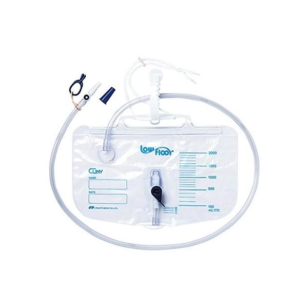 当社従来品よりも天地幅が短く、低床ベッドでも使用しやすい設計になっています排尿口先端が床に接触しにくく、片手でも容易に排尿できる仕様となっていますニードルレスサンプルポート付きで針刺し事故を予防できます。【仕様】製品コード：800 001 ...